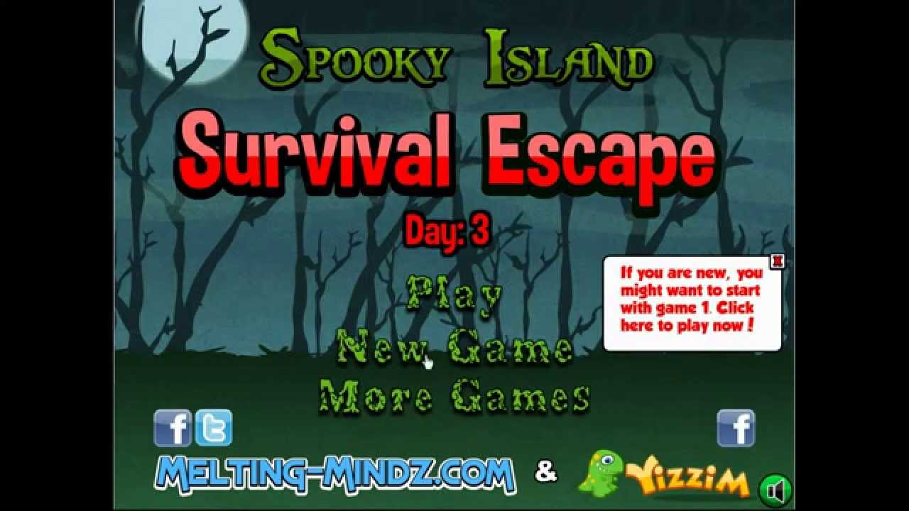 Selfdefiant's Spooky Island Survival Escape: Day 3 Walkthrough - YouTube