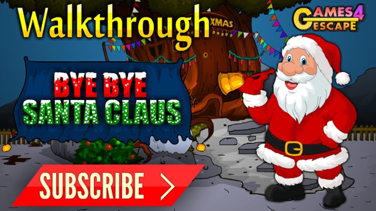 Bye Bye Santa Claus Walkthrough[Games4Escape] - YouTube