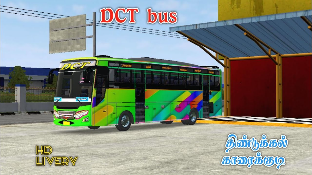 DCT bus Dindigul #dindigul #bussid #dctbus - YouTube