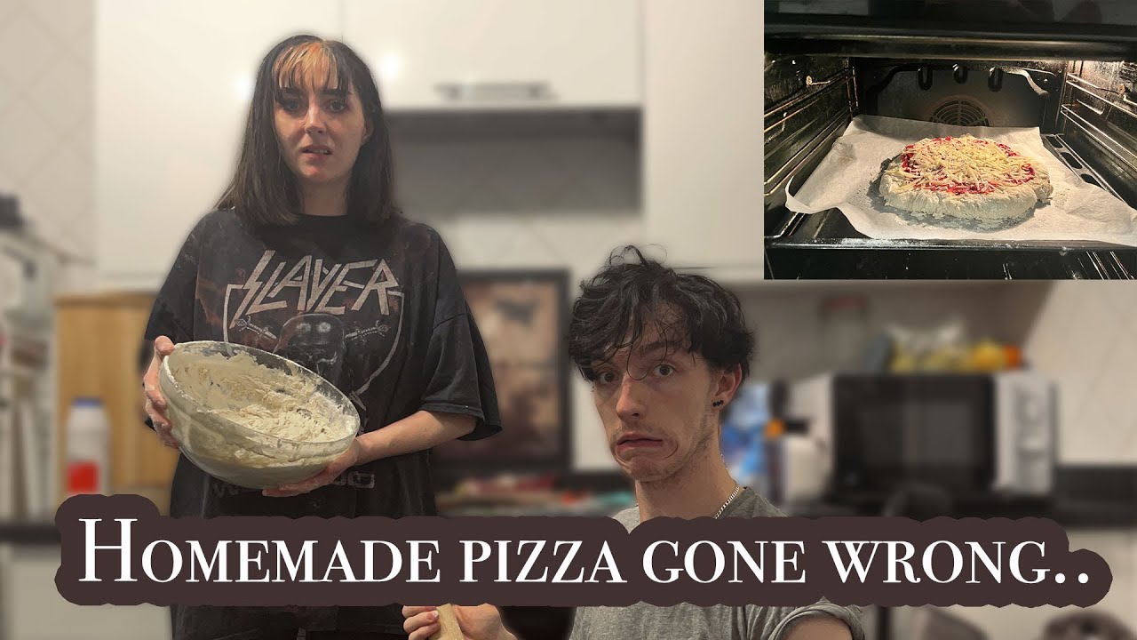 Homemade pizza gone wrong.. - YouTube