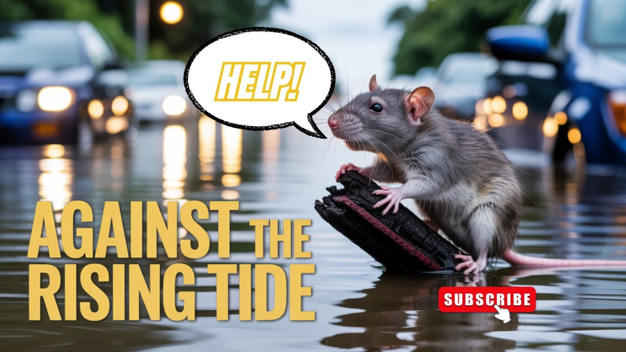 Rat Escapes with His Life | Flood Waters in Kingston, Jamaica - YouTube