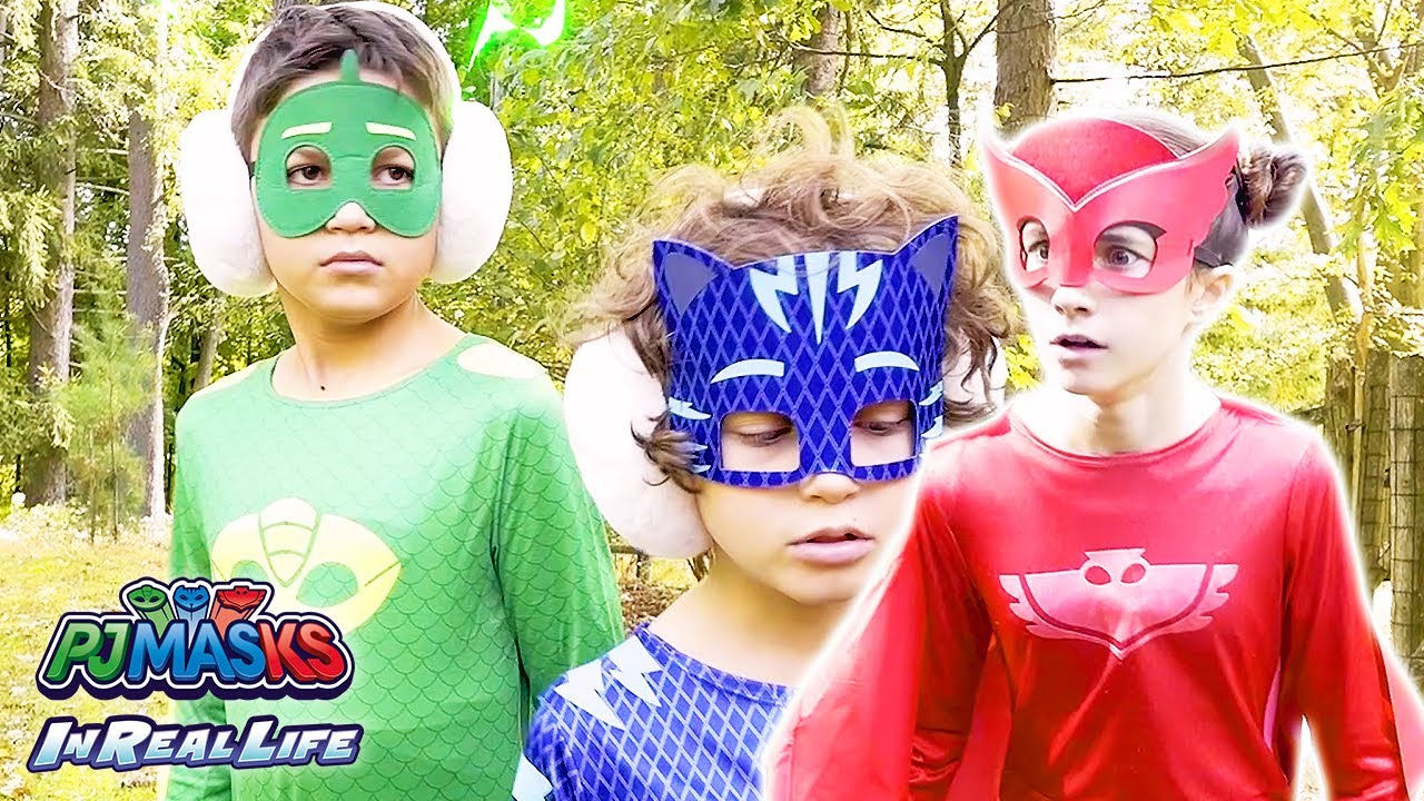PJ Masks | PJ Masks Mind controlled! | PJ Masks in Real Life ...