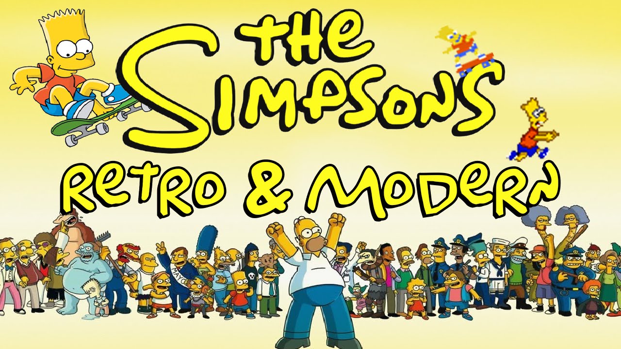 The Simpsons: Retro & Modern - YouTube