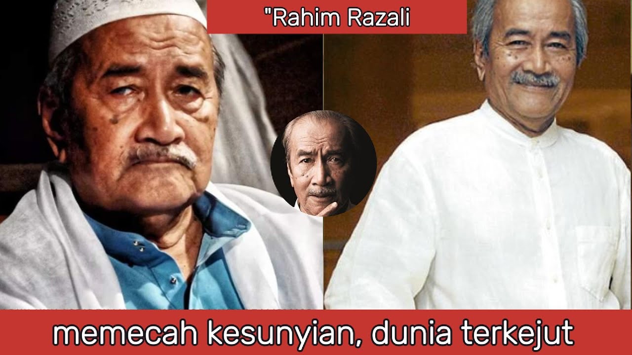 Pada usia 85 tahun, Rahim Razali memecah kesunyian, membuat dunia ...