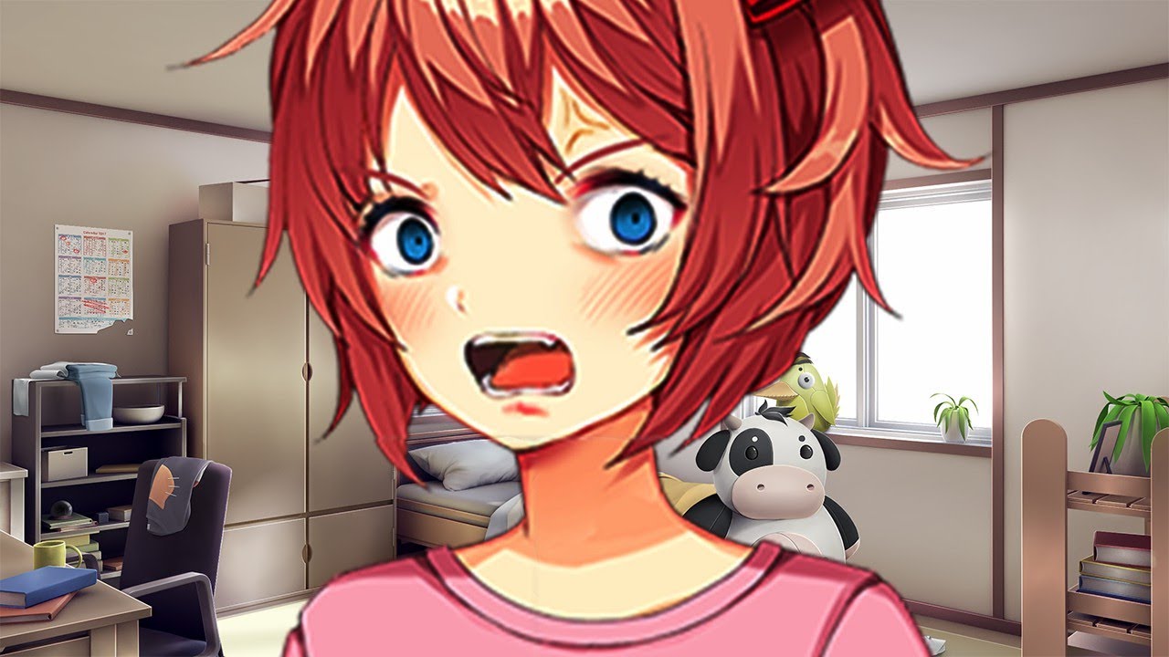 Nunca hubiera imaginado estas cosas de Sayori… DDLC Sayori Date Español ...