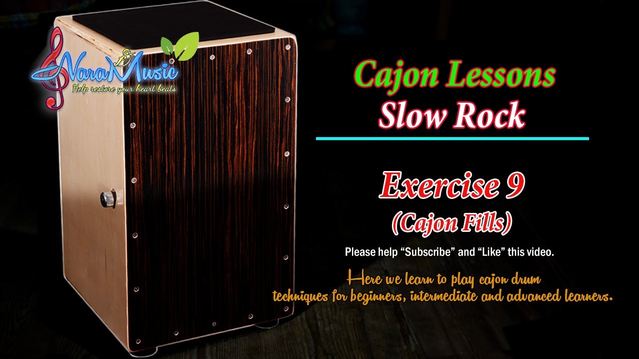 Cajon Slow Rock with Cajon Fills (Exercise 9 ...