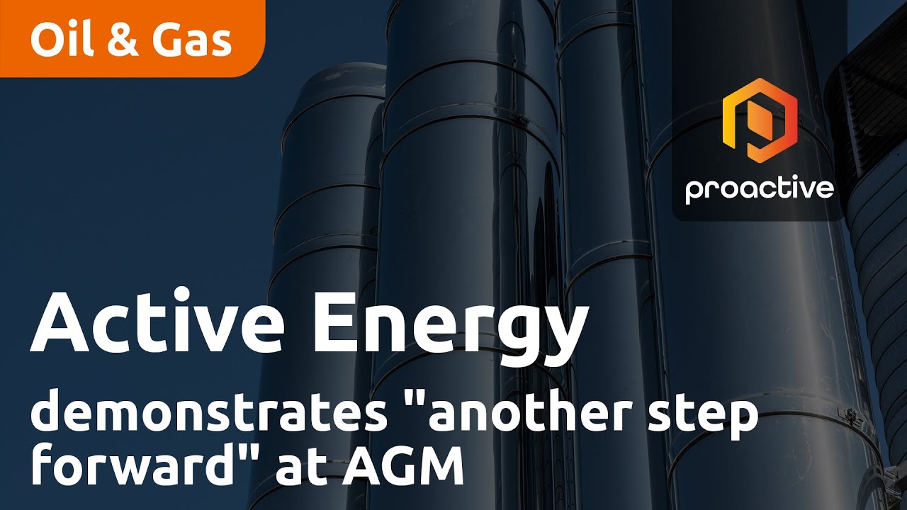 Active Energy Group demonstrates "another step forward" at AGM - YouTube