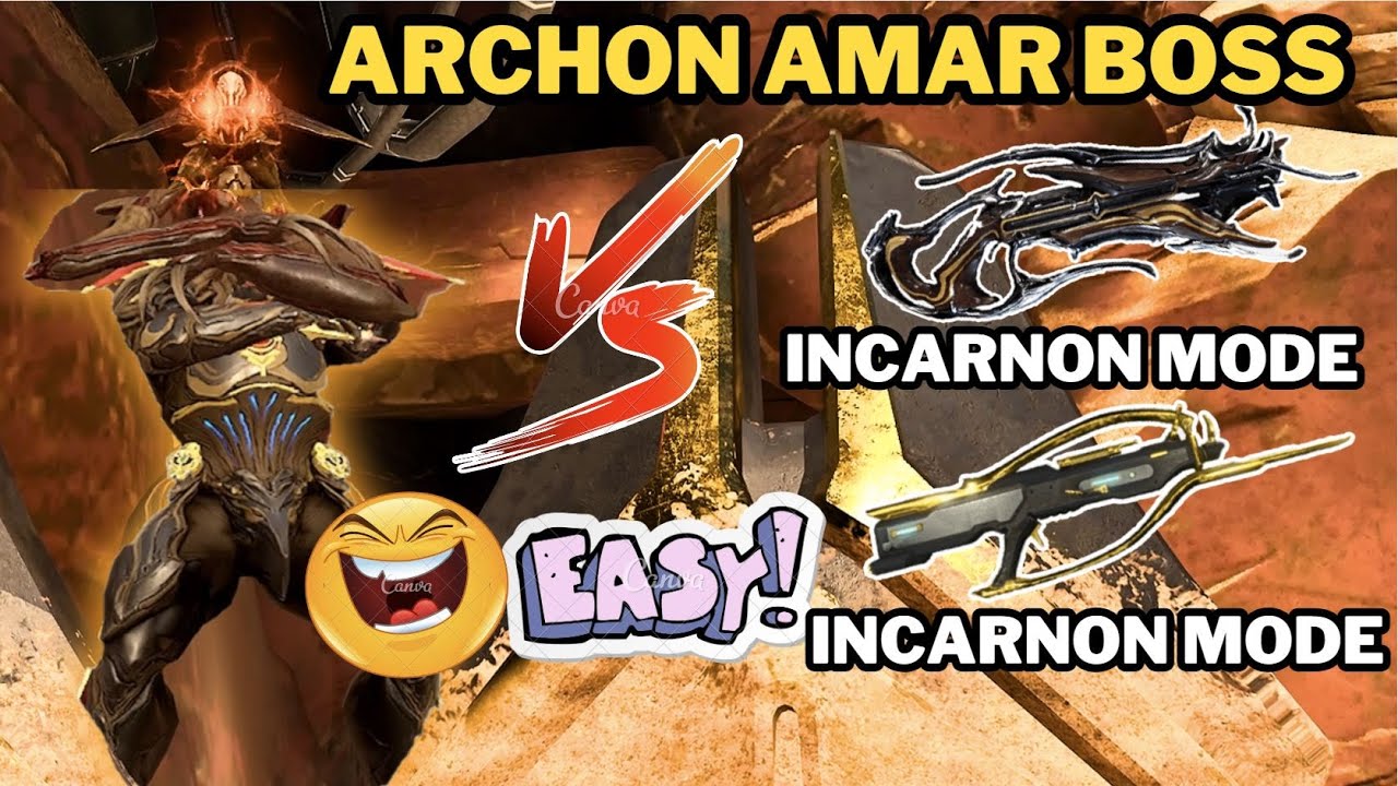 Destroying Amar Archon Boss Felarx vs Burston Prime Damage Showcase ...