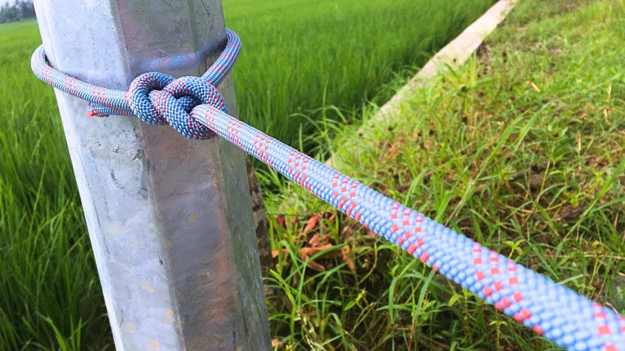 Incredible Classic Bowline Knot - YouTube
