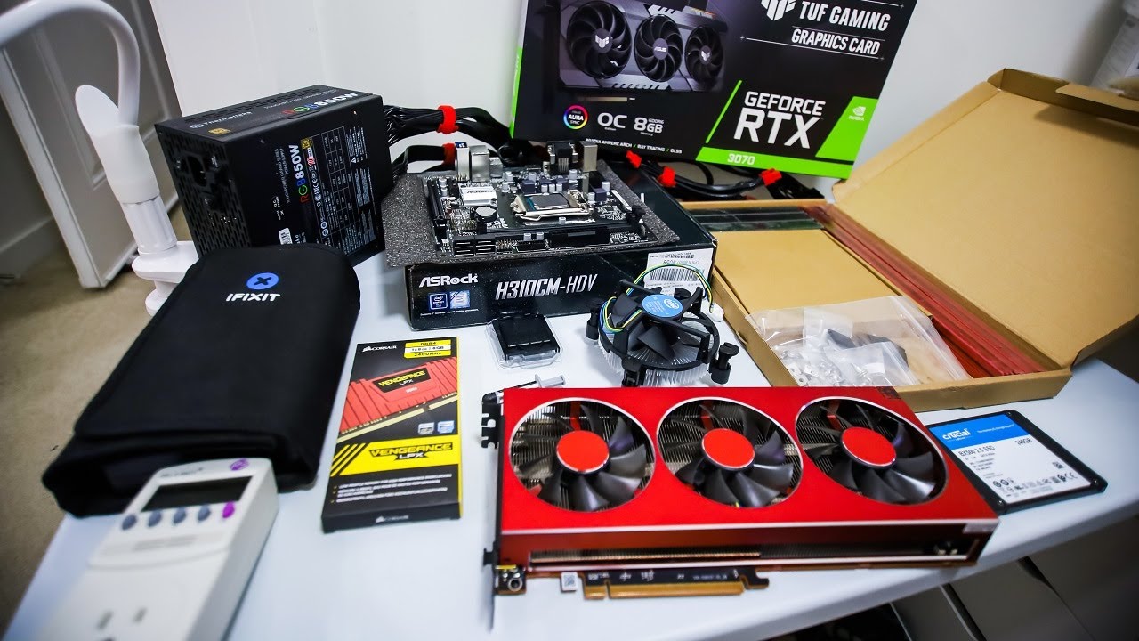 Building a Little GPU Mining Rig LIVE! - YouTube