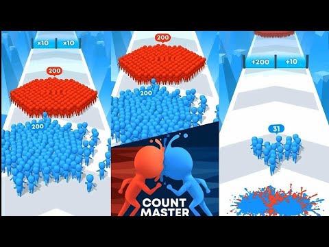 COUNT MASTER || NEW GAME SERIES || LV 1 TO 12 || TEAM VS TEAM - YouTube