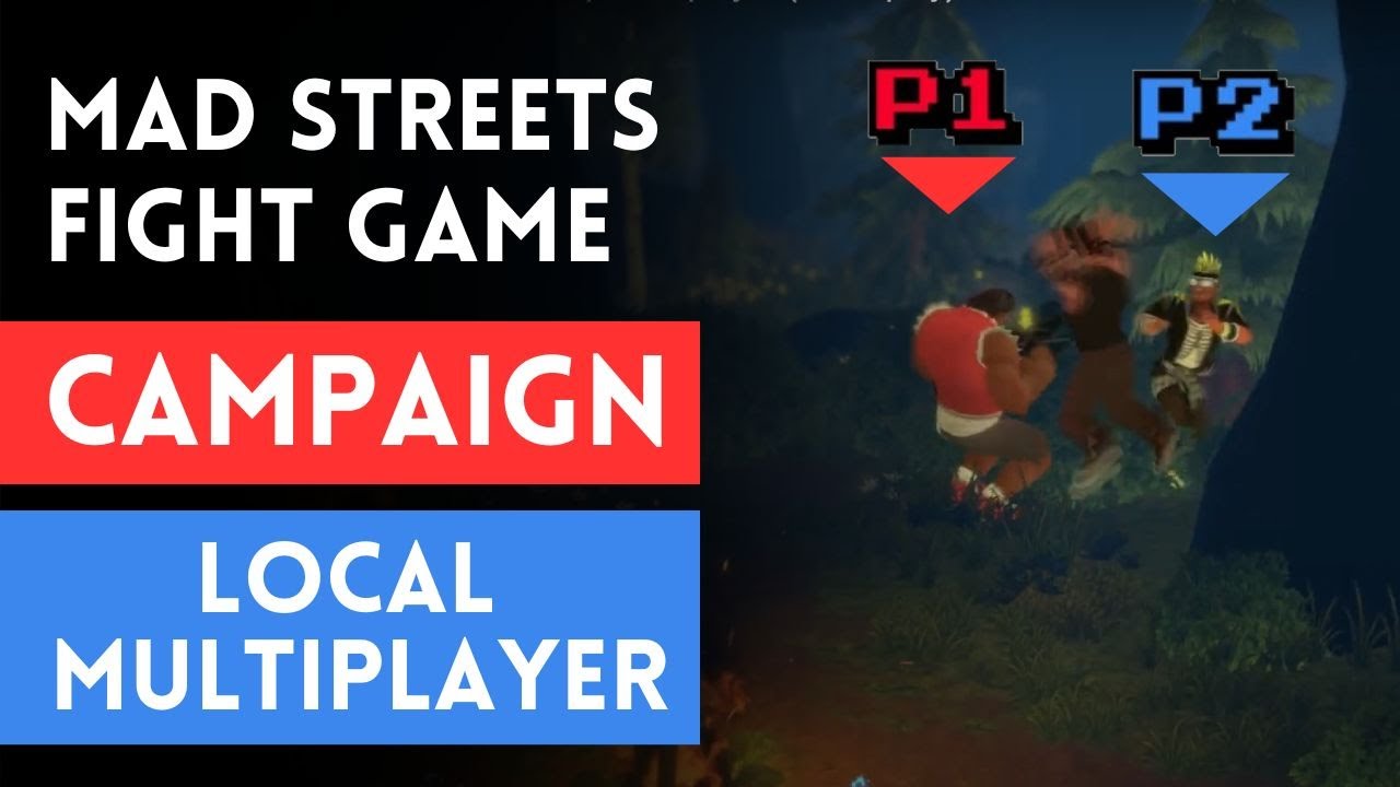 Mad Streets Story Mode with Friends - Local Coop Multiplayer (Gameplay ...