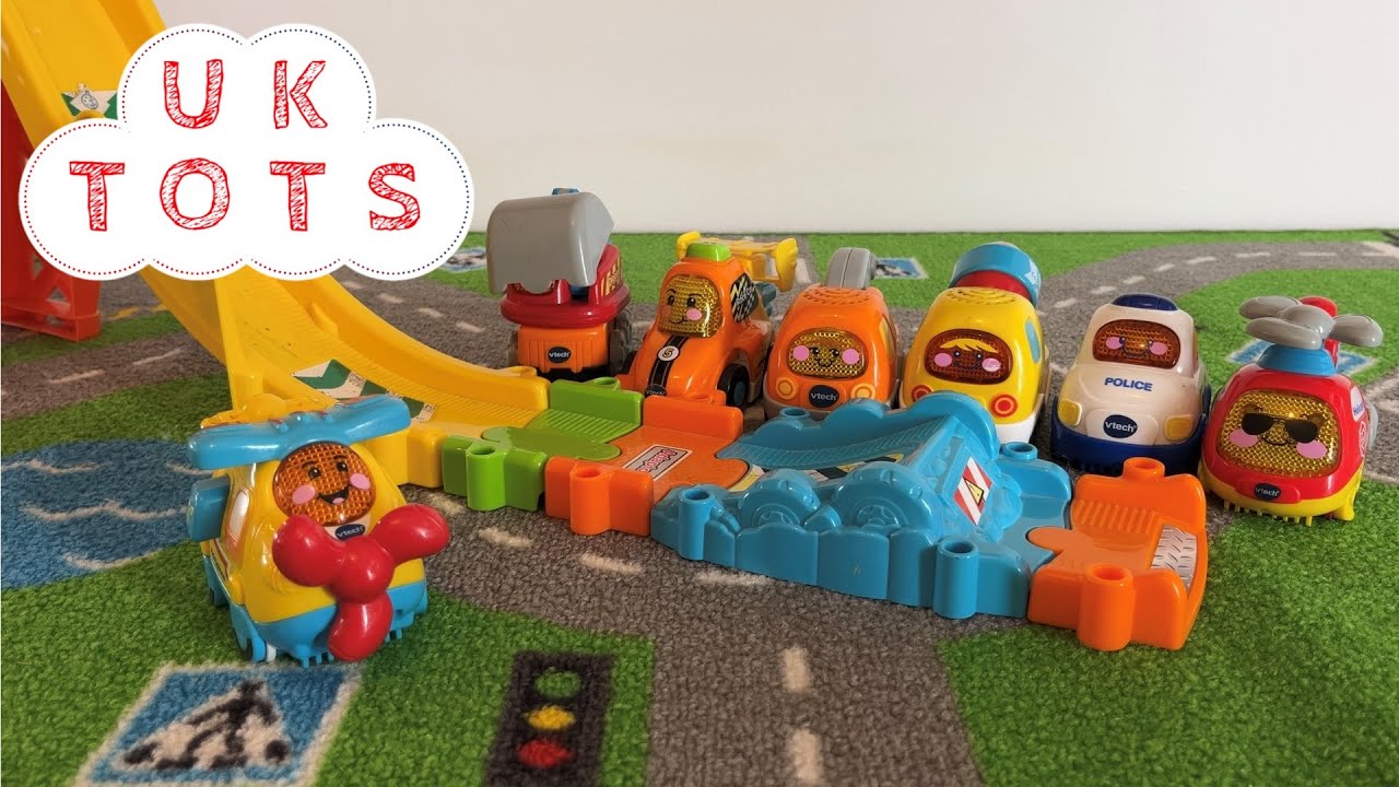Learning about Vehicles with UK Tots - Toot Toot Drivers down the ramp ...