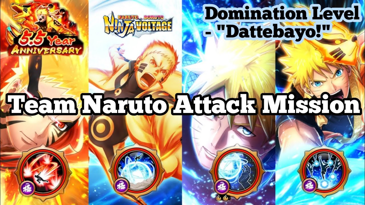 Nxb Nv: TOTAL DOMINATION! 💪 Full Team Naruto Attack Mission | 5.5 ...