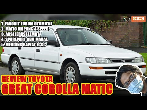 Review Toyota Great Corolla AT 1995 (Video 120) - YouTube