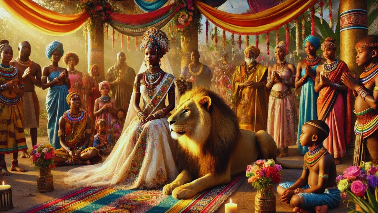 Tale of The Girl Who Married a LION - African Folktale - YouTube