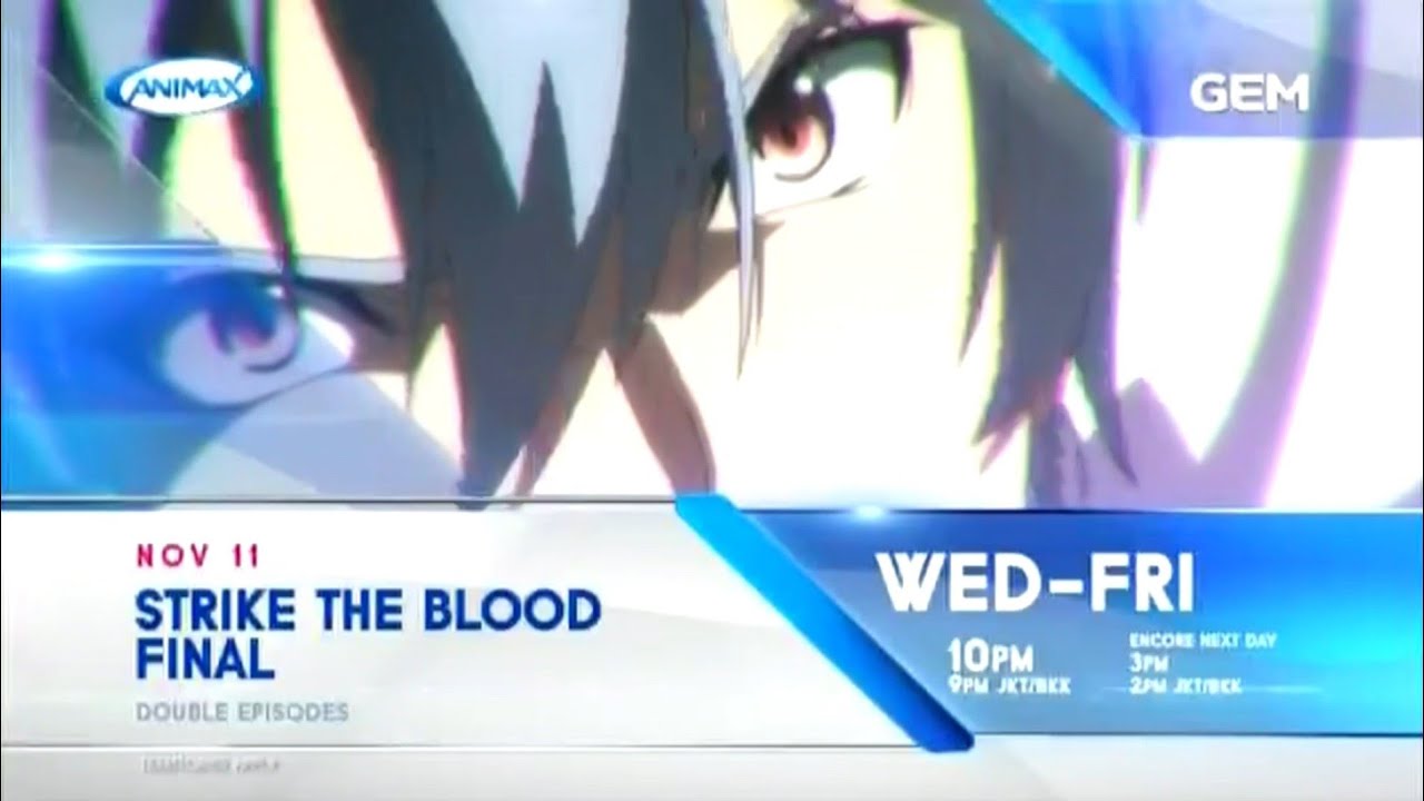 Animax Promo - Strike the Blood Final - YouTube