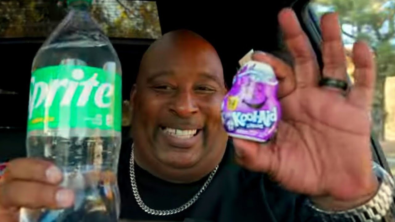 Chugging A Giant Bottle of Grape Kool-Aid Sprite RIGHT NOW! - YouTube