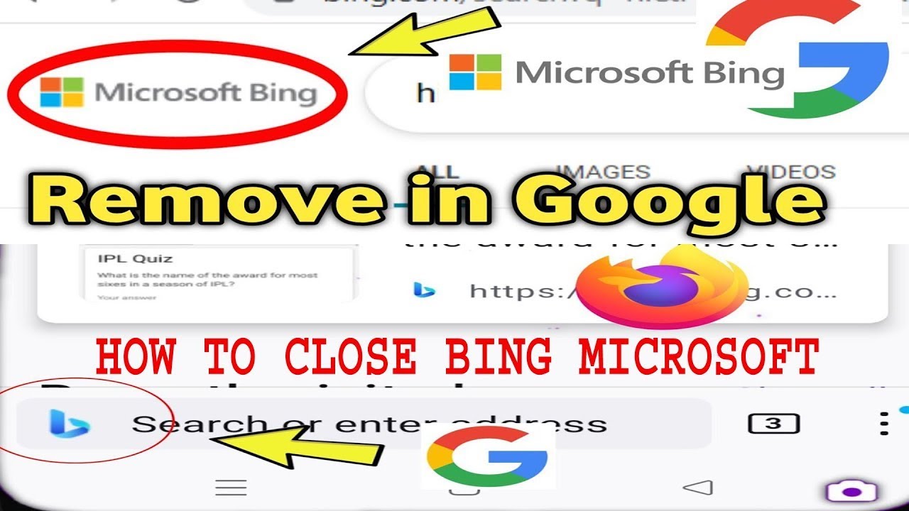 Google Chrome se Microsoft Bing Kaise Hataye | How to Remove Microsoft ...