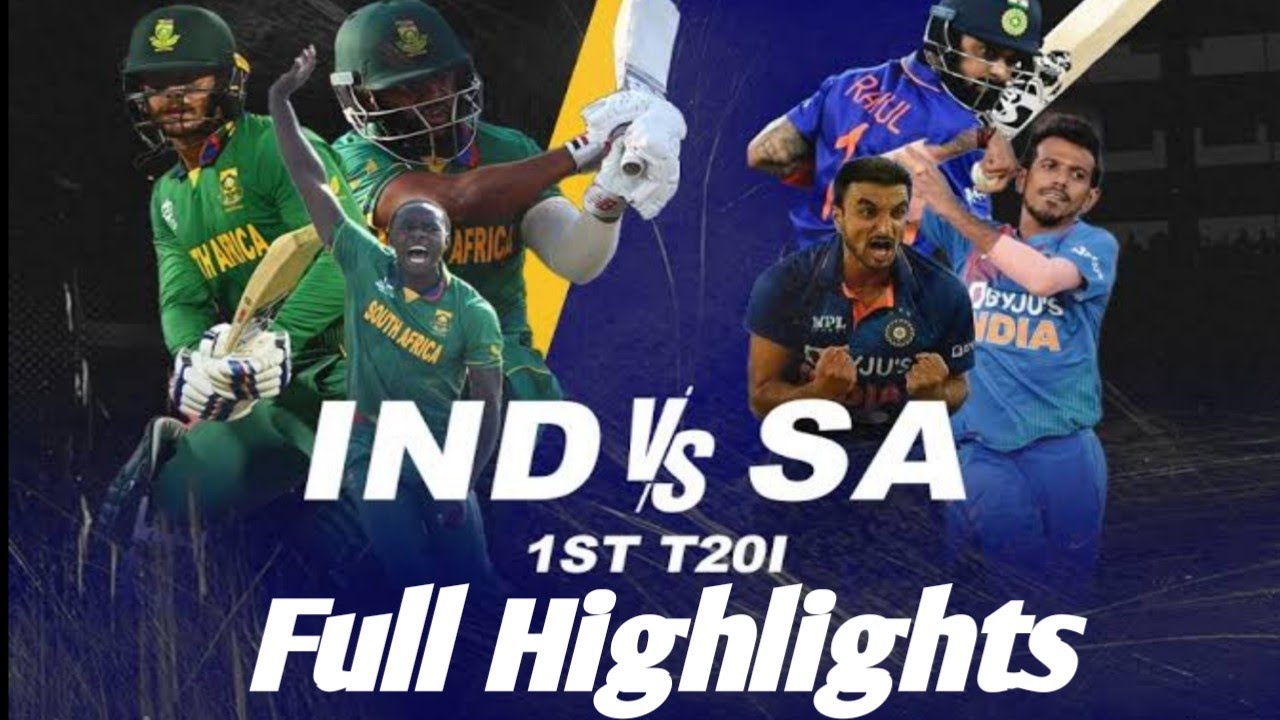 Ind Vs Sa 1st T20 match full Highlights / India Vs south Africa 1st T20 ...
