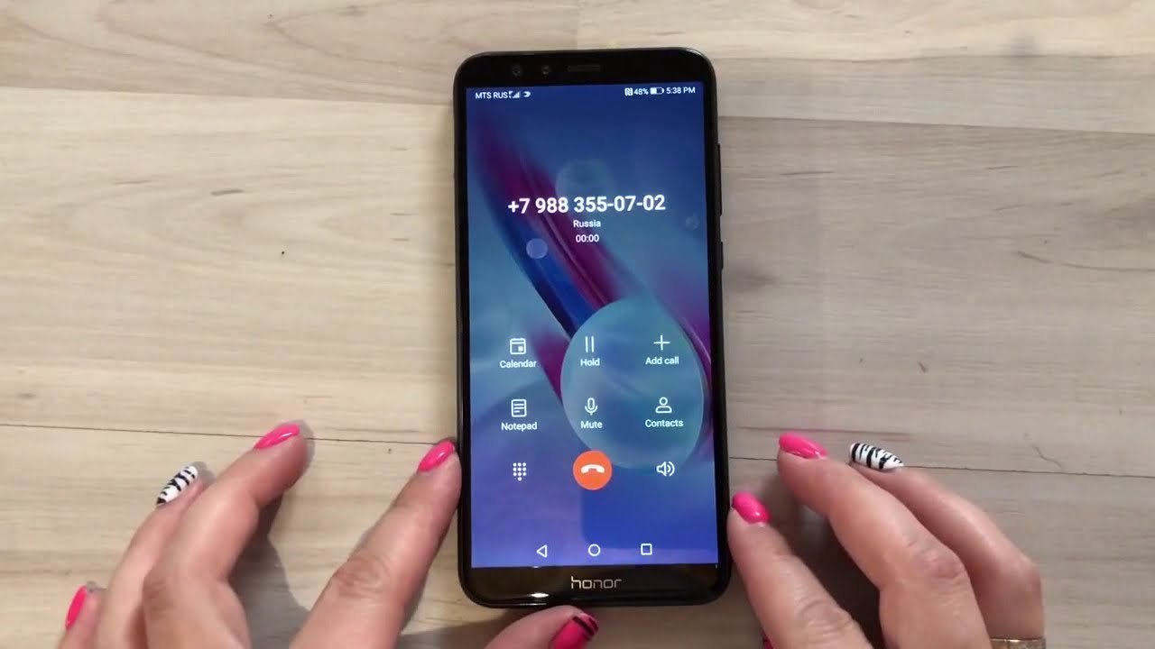 Honor P9 Lite (2016 year) Incoming call - YouTube