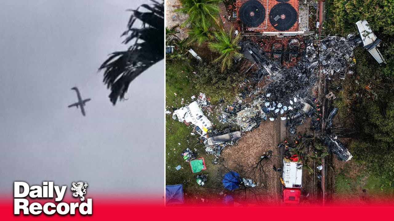 Brazil plane crash: Authorities probe cause of 'death spiral' near São ...