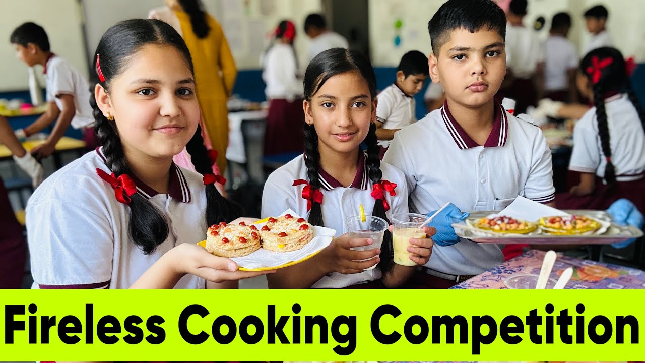 Fireless Cooking Competition || Crayons World School || - YouTube