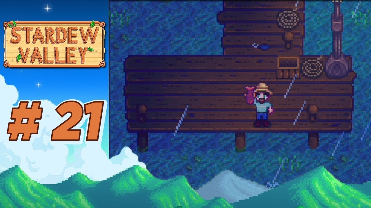 Stardew Valley :: Ep 21 - Catching The Crimsonfish! - YouTube