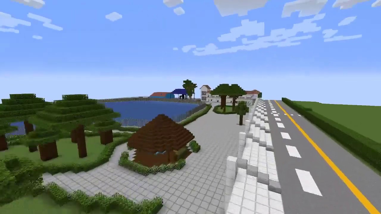 Mater Lakes Academy in Minecraft - YouTube