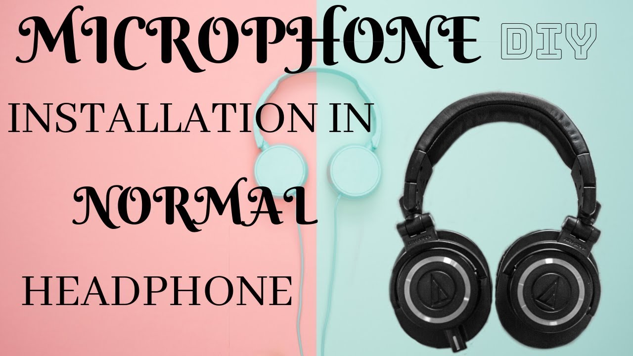 How to add mic to your Headset within 10 Bucks| Repair Headphone | How ...