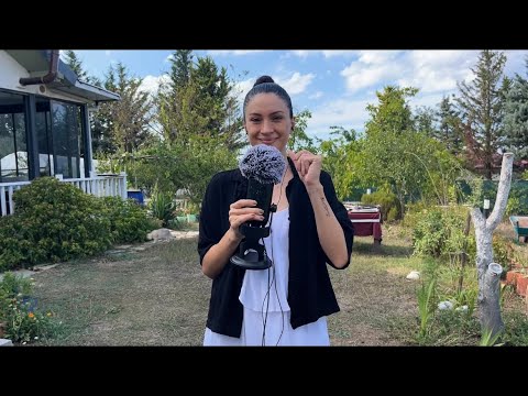 [Türkçe Asmr] Tıkırtılarla bahçemizi geziyoruz 🪴