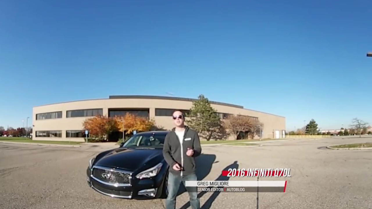 2016 Infiniti Q70L - Interior Tour | Autoblog 360° Video - YouTube