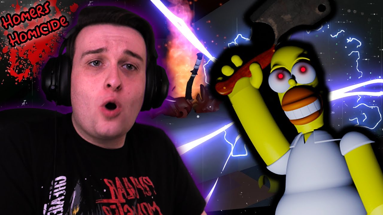 Slender Man Simpsons Game!?! | Homer's Homicide - YouTube