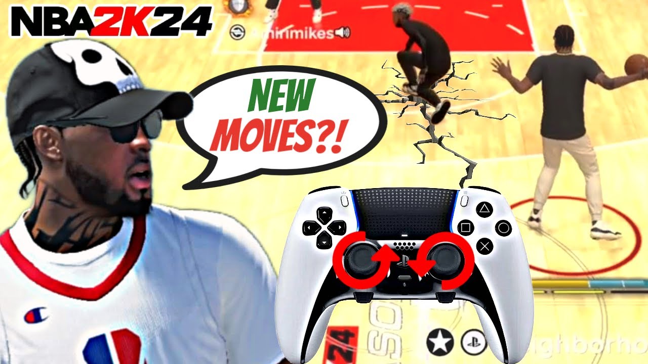 I BROKE NBA 2K24 with these DRIBBLE MOVES! 2K24 Dribble Tutorial w ...