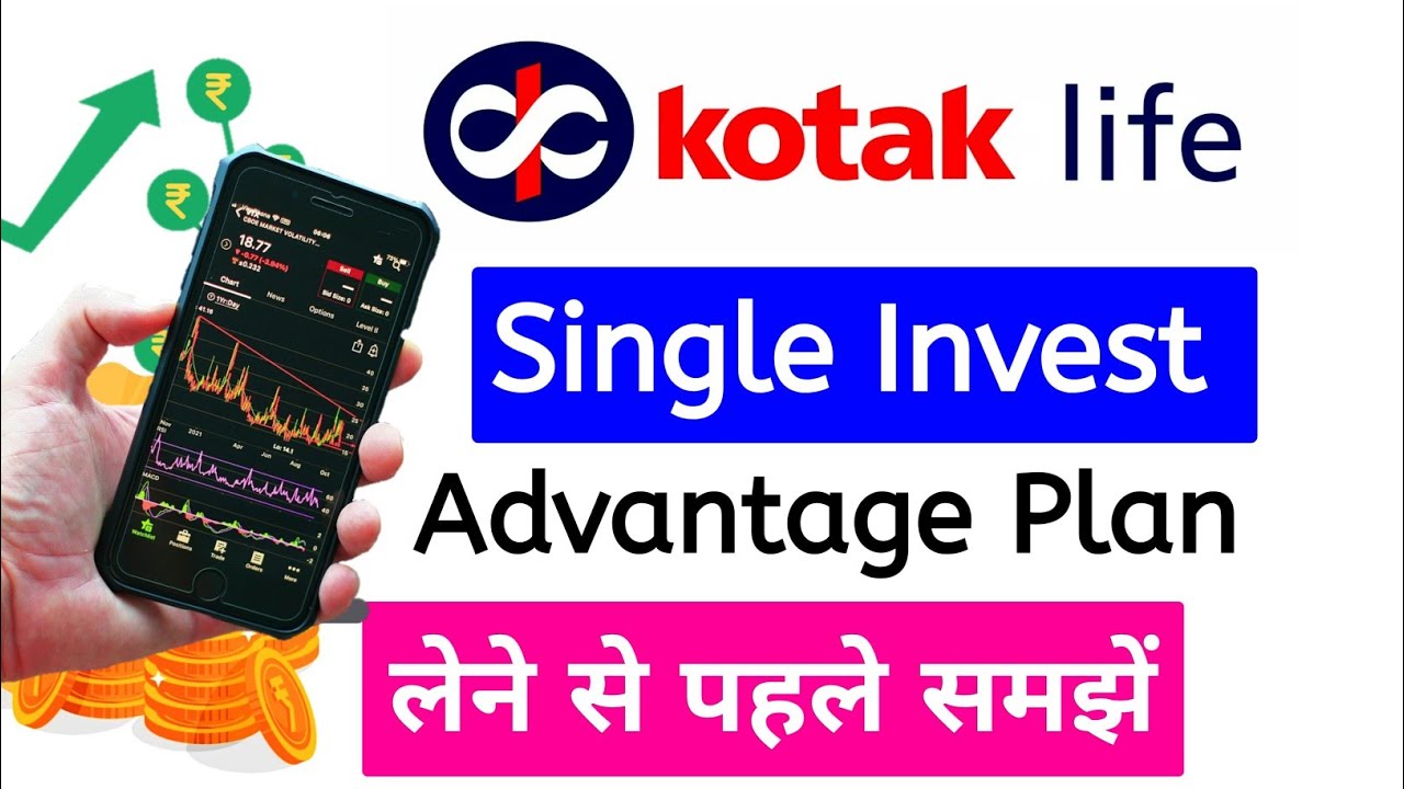 Kotak life single invest advantage plan | kotak mahindra life insurance ...