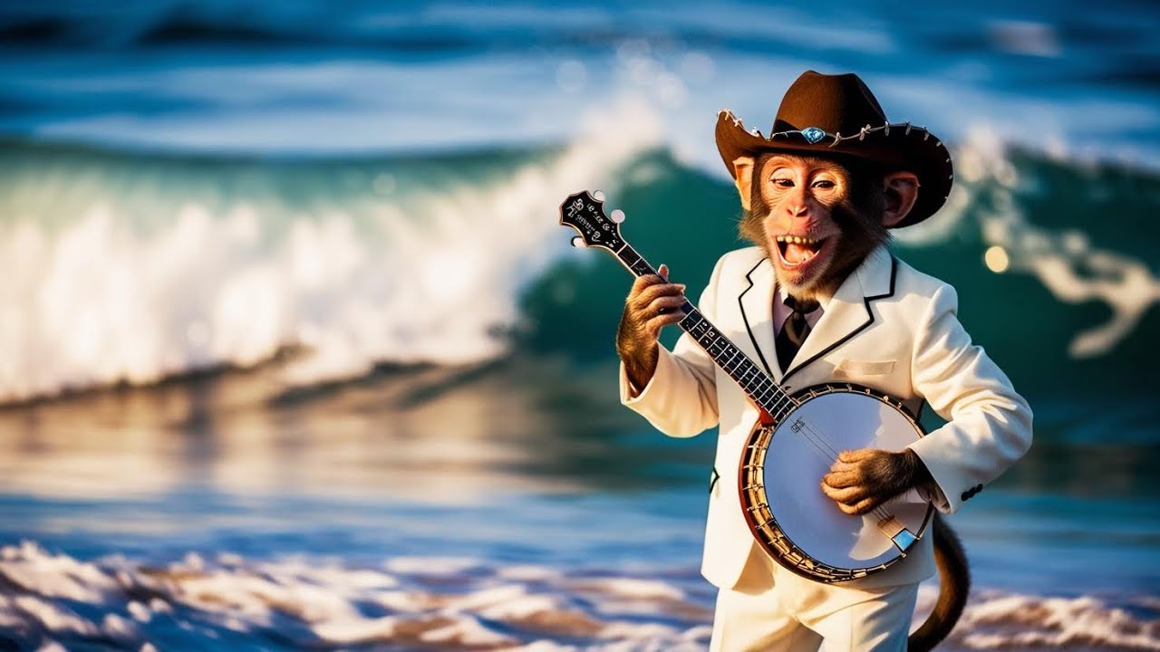 Slow banjo by the ocean 🪕🌊 - YouTube