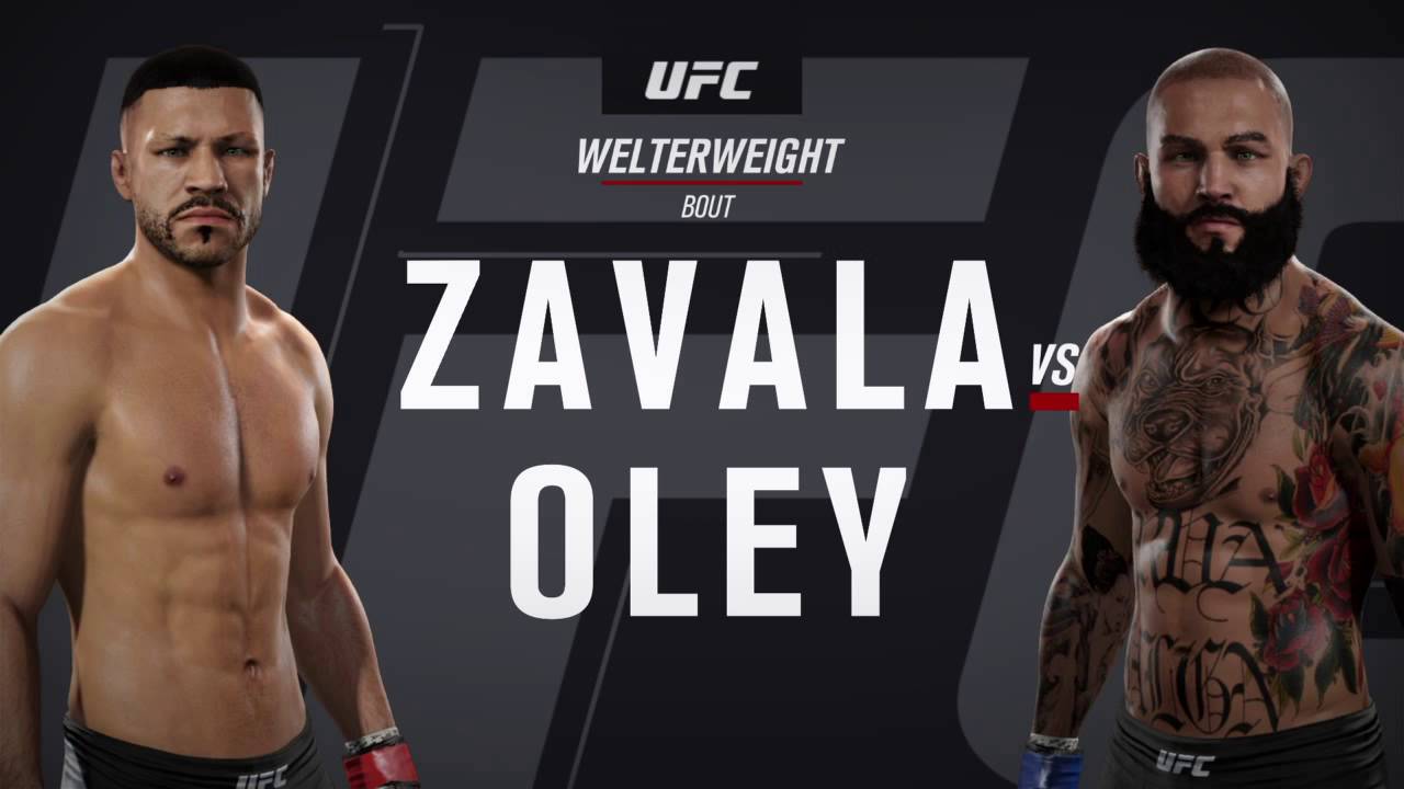 PSNUFC 29: Brandon Zavala Vs Mikey Oley (UFC 2 League) PS4 - YouTube