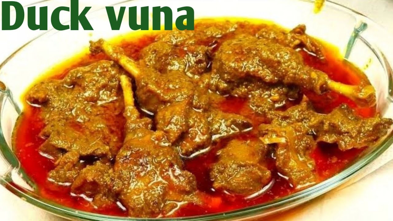 Bangladeshi style duck vuna recipe - YouTube