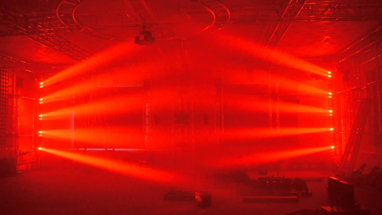 5 head Led Matrix beam - YouTube