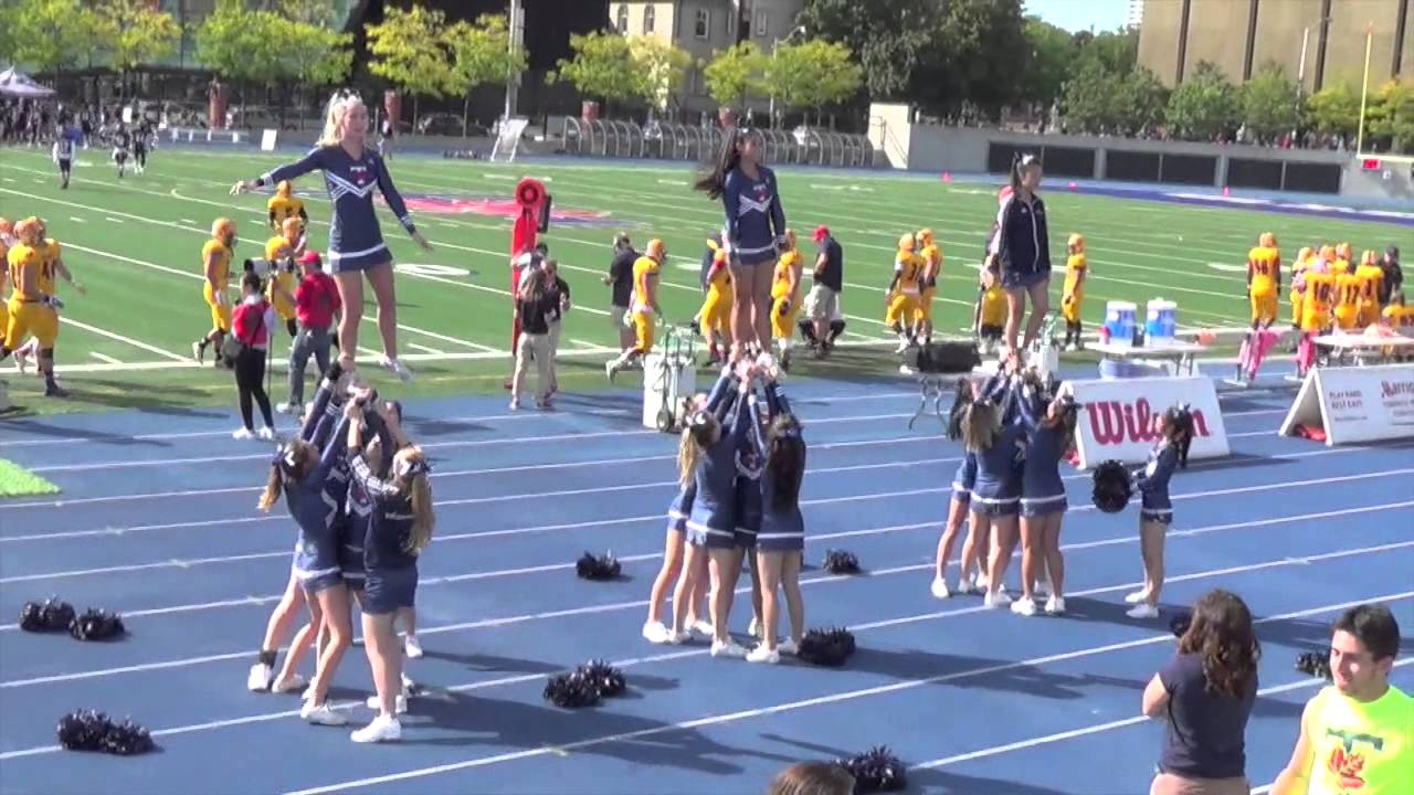UofT Cheerleading @ Football vs Queen's - YouTube