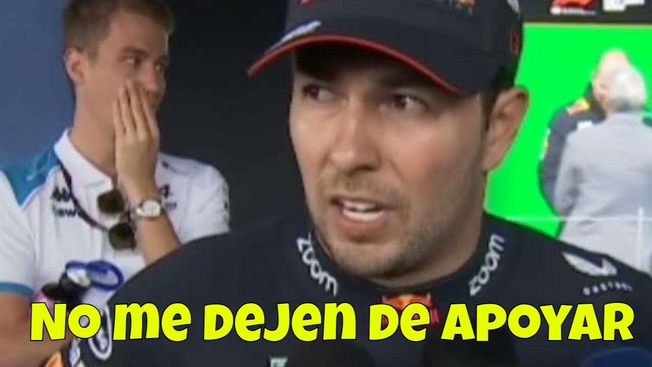 Checo perez enojado despues de resultado en el GP Silverstone pide a ...