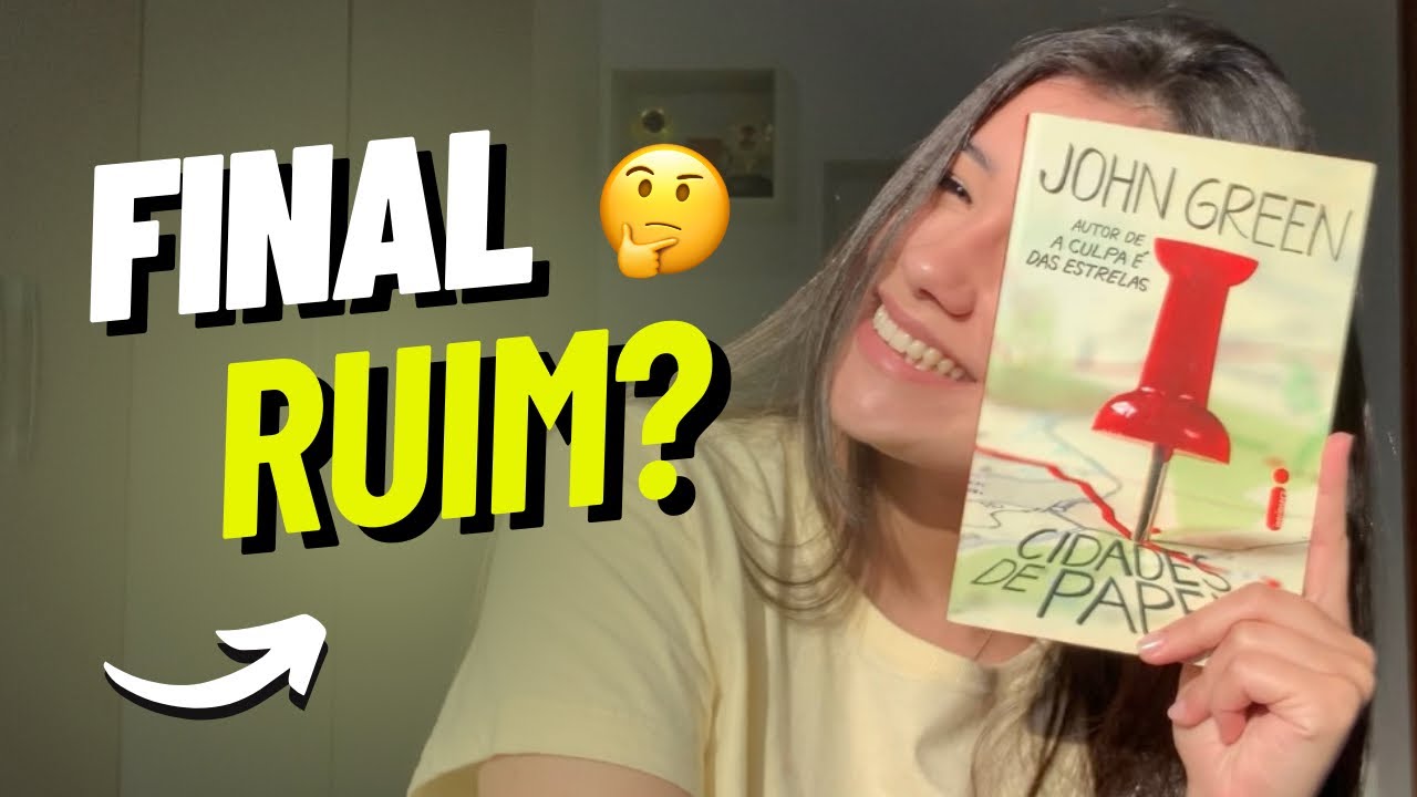 O que eu achei do livro CIDADES DE PAPEL (John Green) | Rayssa Machado - YouTube