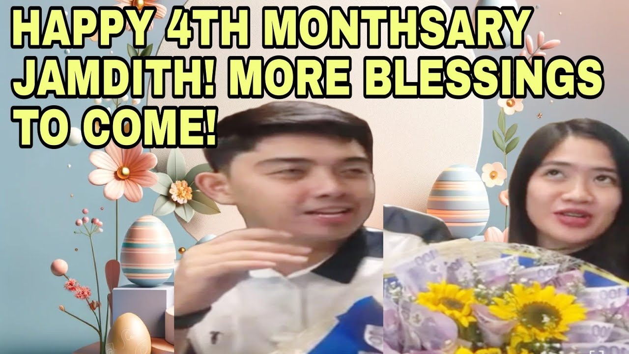 HAPPY 4TH MONTHSARY JAMDITH! | MORE BLESSIING TO COME! | JAZZEY TV ...