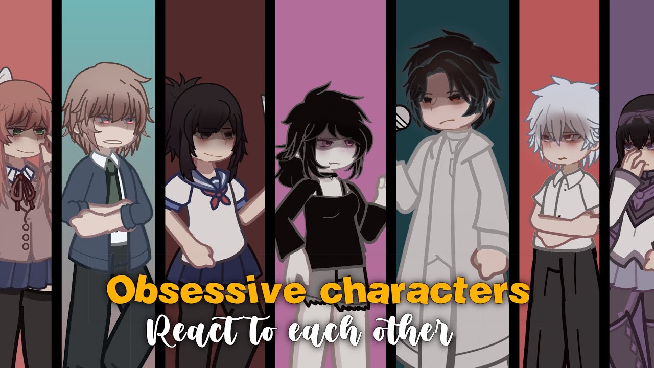 Obsessive characters react to each other || Introduction || 2.0x speed ...