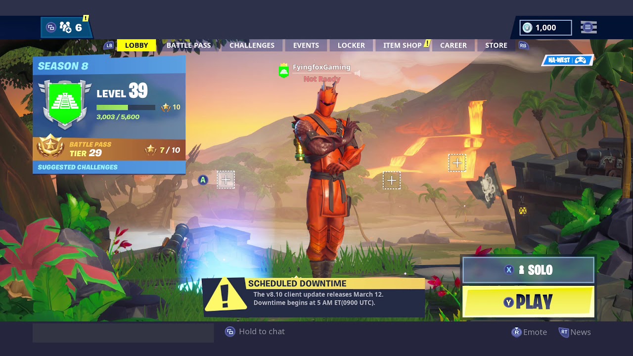 Fortnite Error Message Video (Xbox One) - YouTube