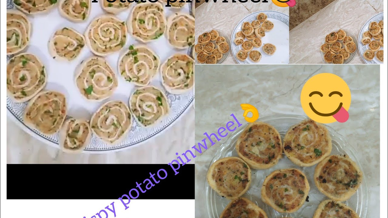 potato pinwheels😋! tasty crispy pinwheel 👍 - YouTube
