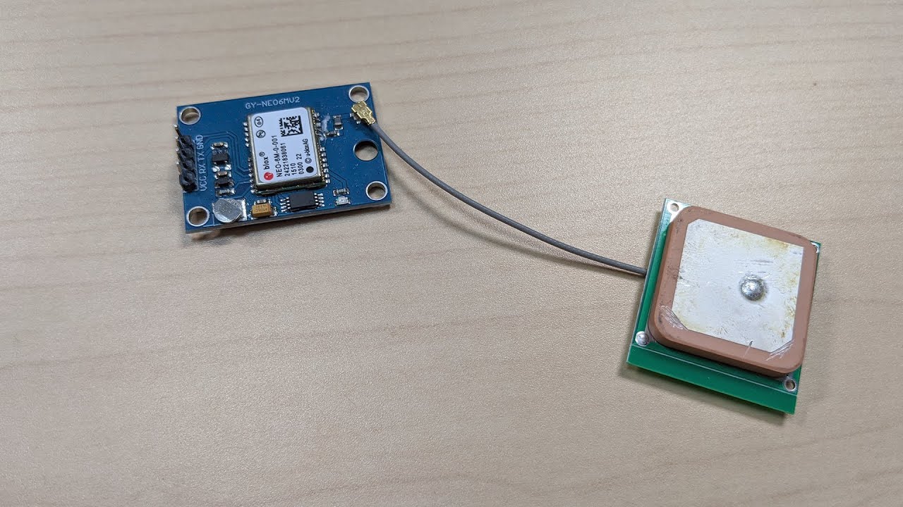 Connecting and using the NEO-6M GPS module with Arduino - YouTube
