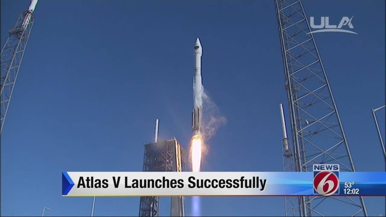 Atlas V Launches Successfully - YouTube