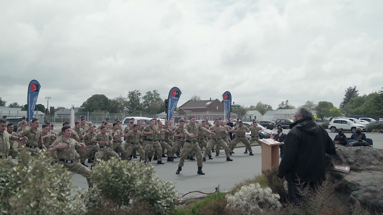 New Zealand Army: 3rd Combat Service Support Battalion perform haka ...