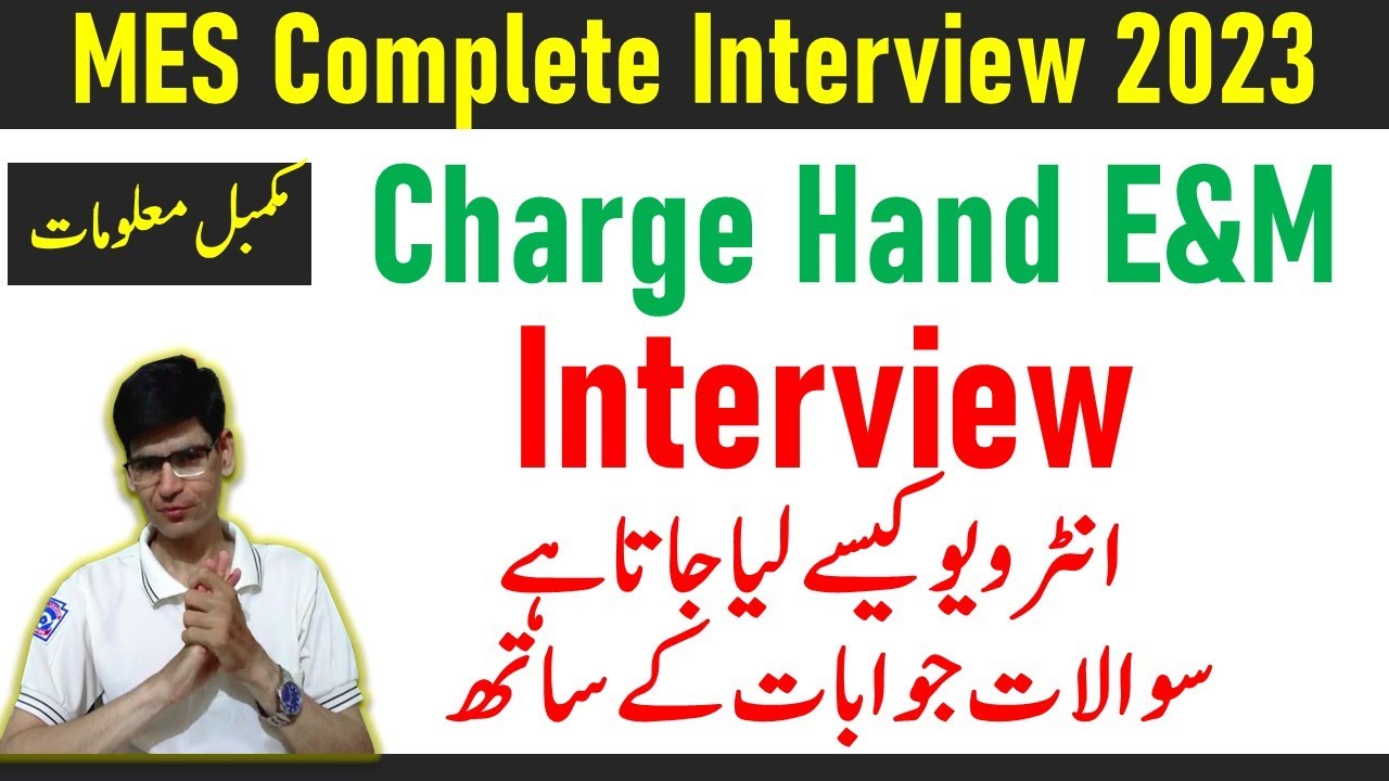 mes interview 2023 - How to conduct chargehand E&M Interview ...